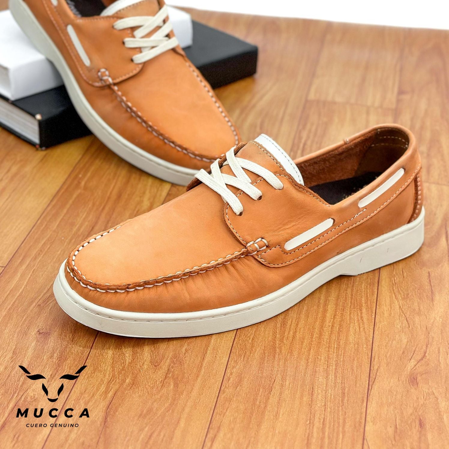 REF: 751 Nobuck Tangerin x Comogli Crema - Apache Formal – Mucca